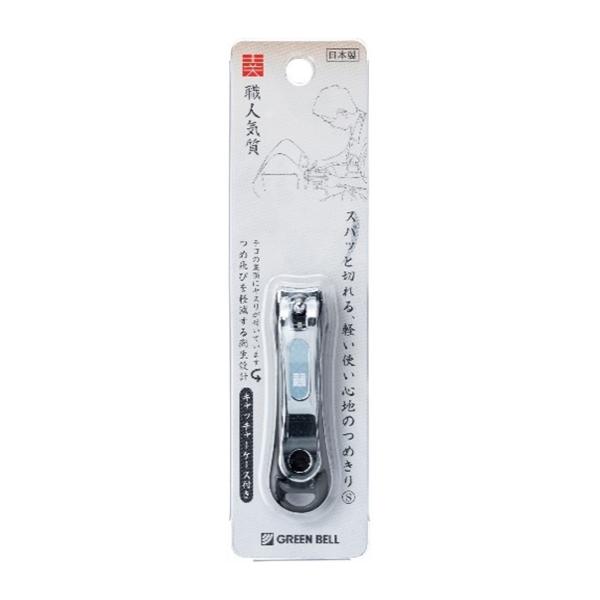 職人たちが、技術に誇りを持ち、納得がいくまで仕事を推し進めて、作られた逸品です。  商品名：キャッチャーつめきりS(ブラック) 生産国：日本 商品サイズ：L66mm：23g パッケージサイズ：H150×W40×D16mm：30g JAN：4...