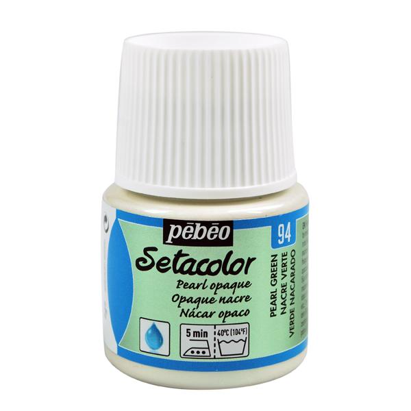 手描きやステンシルに適した水性アクリル絵具。　　容量：45ml　カラー：パールグリーン　　真珠層を原料とした玉虫色。光の反射と見る角度によって違った色に輝きます。 【爆買】