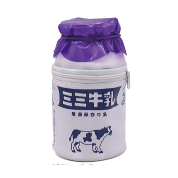 みみちゃん堂 牛乳瓶ポーチ 牛乳