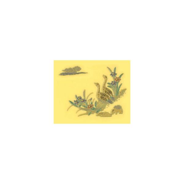 蒔絵シート★こすって転写させる蒔絵のシール。精密で、レリーフのような立体感があるので、本物に次ぐ高級感があります。手早く正確で、品質の高い仕上がりが約束できますので、仏壇制作など蒔絵を多用する場面で実用されています。転写したあとは、爪など硬...