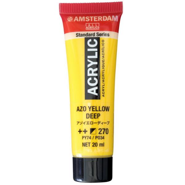 ロイヤルターレンス社が誇るアクリル絵具総合ブランド「アムステルダム」。　従来の120ml、500ml、1000mlに新たに20mlチューブが加わり、ラインナップが更に充実しました。　小容量から大容量まで、用途や必要量にあわせて選んでいただけ...