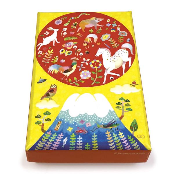 魅力あふれる世界を、いつでもそばで楽しめる機能的なステーショナリーに仕立てました。　●心ときめくコンパクトでかわいい小箱です。　●かわばたあきこ氏の作品のワンシーンを切り取ったメッセージカードが、1商品につき6柄各2枚（合計12枚）入ってい...