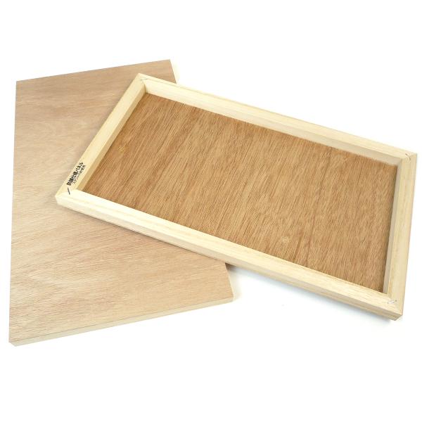 水彩画やデザイン、イラスト、コラージュ、写真、日本画などマルチに使われる木製パネルです。　学校や教室、オフィスやイベント会場、プロからアマまで最もよく使われている、国内生産の木製パネルです。　【木製パネルの厚さについて】●F0〜F30号(9...