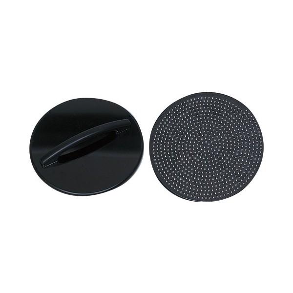 版画用具バレン　直径127mm　特開平9-70938　本体：樹脂成形品（ボール保持部　耐魔耗樹脂）　球：ステンレスボール製（703コ）　渦巻状に配列されたステンレスボールの点圧により、本職用のバレンにも匹敵する均等な当たりの密度の高い刷りが...