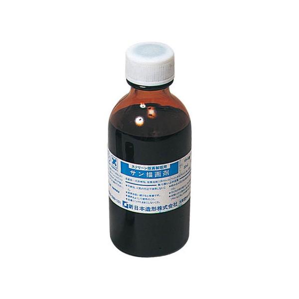 油性スクリーンに直接描画する専用描画材料です。液状なので面相筆などにつけて描きます。 【爆買】