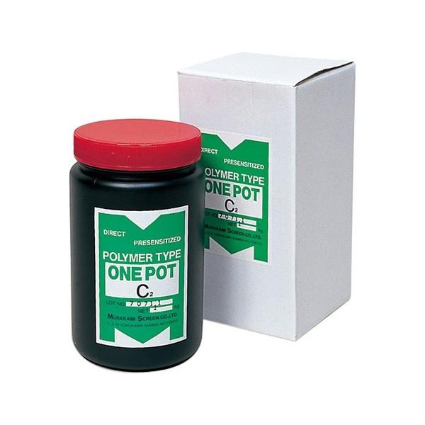 一液性感光乳剤保存性の良い一液性の感光乳剤で、従来の混合タイプよりも作業性がよく、かつ経済的です。●露光時間は従来品（混合タイプ）の約1／3〜1／5です。●塗布乾燥させた版の保存も可能。（遮光性のある袋に入れて冷暗所保存で3ヶ月）※ジアゾ乳...