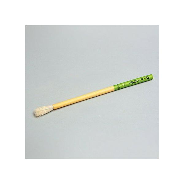 穂サイズ：約35×8.5mmφ　耐熱性のあるろう描き用の筆です。　初めて使う際には、必ず筆ならし(ろうの温度が低いうちから筆をつけて温度にならす)を行います。