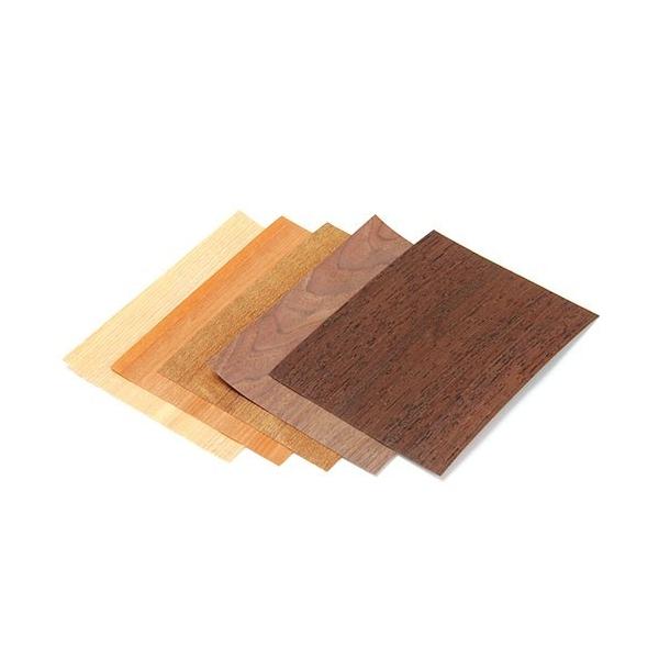 天然素材をスライスしたシートです。　自然の木目、色を組み合わせて作品をつくります。　裏面和紙貼り加工　栓・チーク・マコレ・ウエンジ・ウォールナット 【爆買】