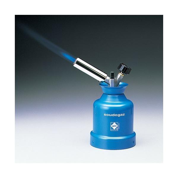 外形寸法・・・142×100×188mm、器具重量・・・460g、ガス消費量・・・110g/h・約2時間/缶、熱量・・・最高1300kcal/h、火炎温度・・・1700℃　作業しやすい理想的なバーナー角度で、低重心で倒れにくい安全設計のガス...