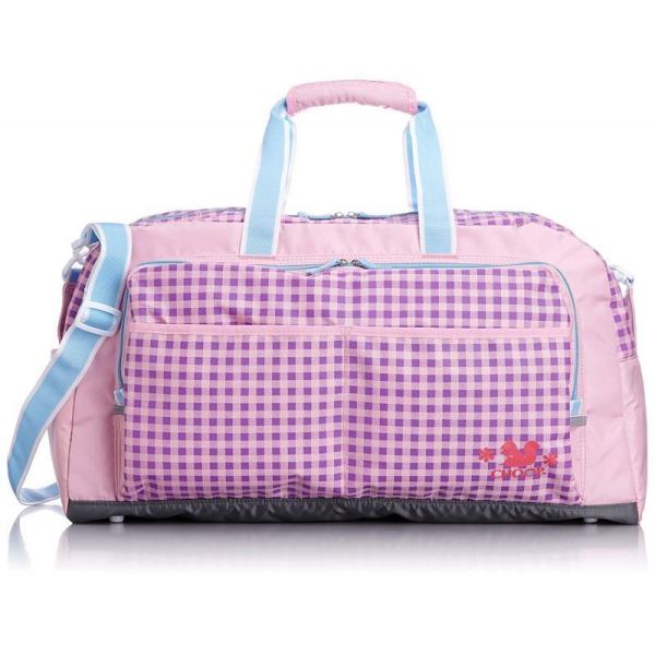 女の子に人気のシュープのかわいいチェック柄２ＷＡＹボストンバッグです。着脱可能なショルダーストラップ付きの２ＷＡＹタイプ！ペン差しなど大小８つのポケット付きで分類収納に便利です。修学旅行や林間学校、帰省、部活などにおすすめです♪ 商品詳細メ...