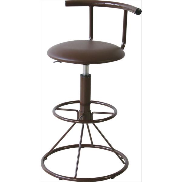 サイズ：W41×D44×H74?85×SH57?68cmスペック：スチール（粉体塗装）　ソフトレザー原産地：台湾備考：お客様組立品昇降機能梱包サイズ：W86cm×D69cm×H48cm