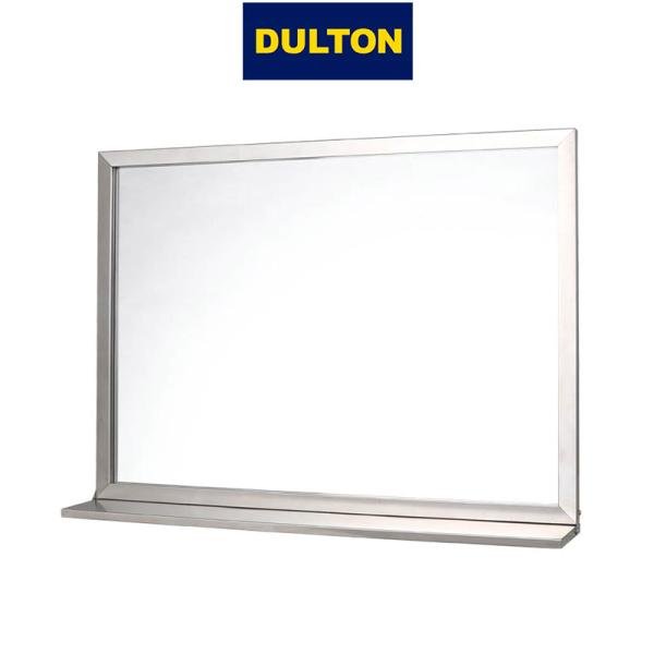 【サイズ】：H.600mm W.800 D.130mm重量：8.8kg棚サイズ：D.100mm【素材】：304ステンレススチール、ガラス【生産国】：中国ステンレスのフレームで無駄のないすっきりとしたデザインのミラー。約10cm幅の棚付きなの...