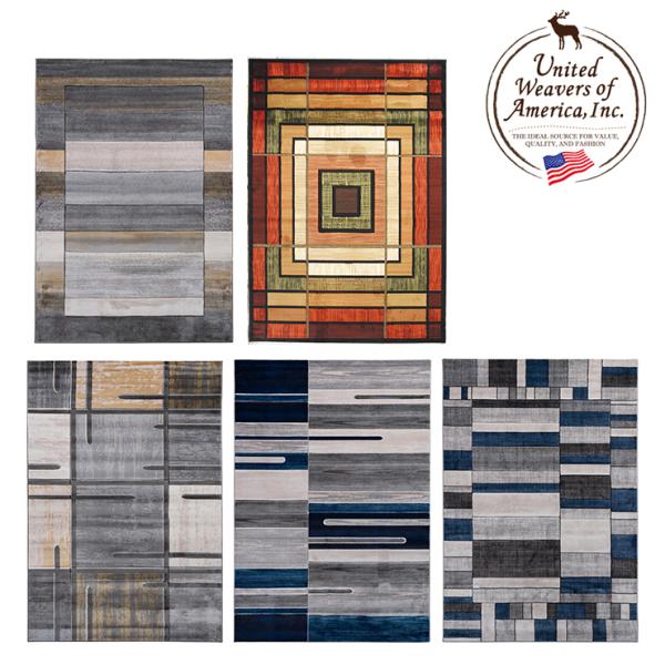 ■生産地：メーカー ユナイテッド・ウィーバーズ・オブ・アメリカ■サイズ：79×127cm　＜ハースラグ＞■製法：ウィルトン織■糸色数：8色■パイル高：12ｍｍ■表面加工：ヒートセット加工■デザイン加工：ハンドカービング■ノット数：約420,...