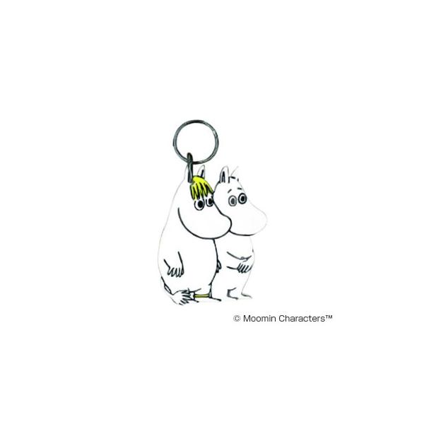ムーミンとフローレンのかわいい木製キーリングです。 生産国:フィンランド 素材・材質:木 商品サイズ:約50×60×3mm