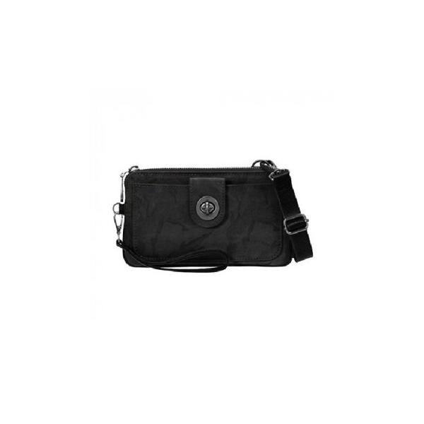 取り外し可能な手提げ用ストラップとショルダーストラップがついており、斜めがけでも使用が可能なお財布ポシェットです。メインの収納部分は主要国の紙幣サイズに対応していて、旅のシーンでも活躍します。正面には外側のひねり金具付きのポケット、裏側にオ...