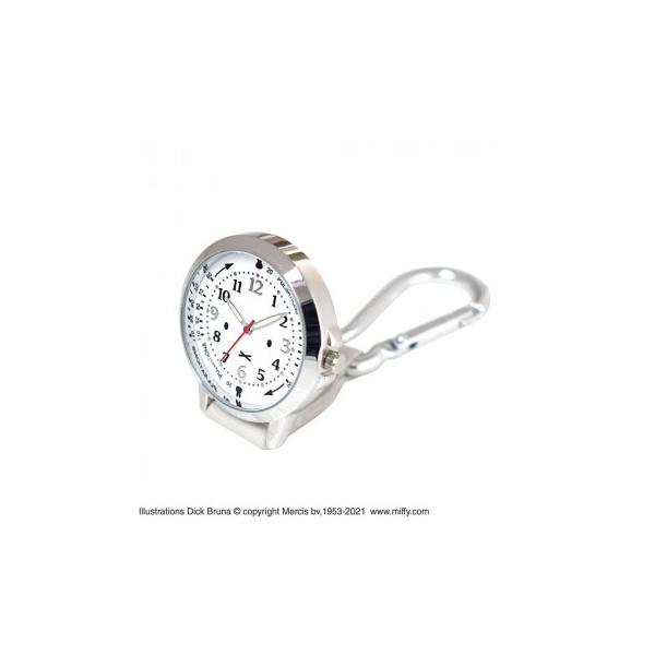 文字盤サイドメモリで、20回の脈拍を取ることで約1分間の脈拍を簡易的に知ることができる目盛付きです。カラビナが付くことで往診の際のバックに取り付けたり、ワゴンに取り付けたり、パンツのベルトホルダー等にも取り付けたりしやすくなります。逆さ文字...