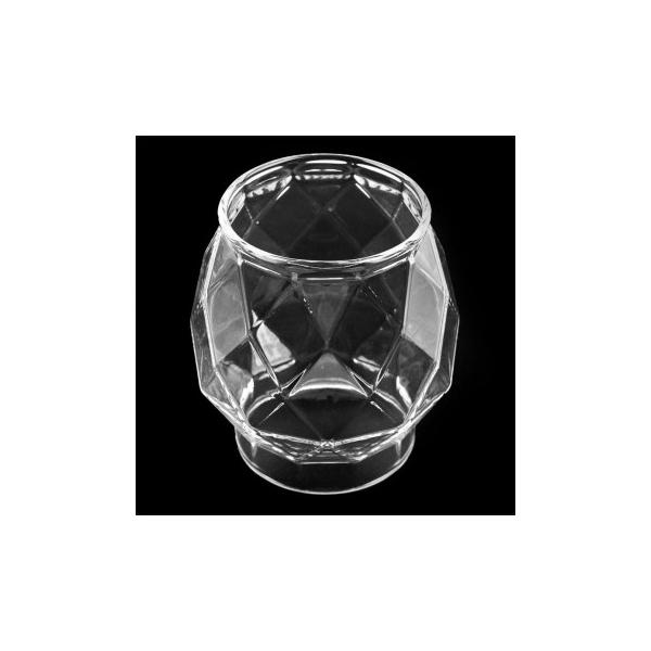 オリジナル形状のホヤグローブです。 生産国:中国 素材・材質:ガラス 商品サイズ:最大径8×上部外径6.5×下部外径6×高さ9.1mm 重量:114.4g