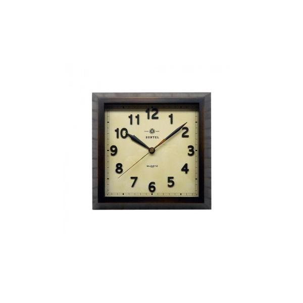 1台1台、職人が丁寧に組み立てて作り上げた時計です。文字盤はレトロな木目調で、数字は木の文字を貼り付けています。 生産国:日本 素材・材質:天然木ポプラ材 商品サイズ:250×45mm 重量:690g 仕様:電池:マンガン単3×1本(モニタ...