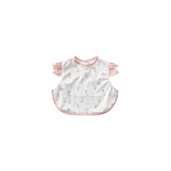 防水なので汁物のごはんでも安心してご利用頂けます。コンパクトにたためるので、持ち運びにも便利!袖がチューリップの花びらのようにひらひらの可愛いデザインです。 生産国:中国 素材・材質:ポリエステル(撥水加工)100% 商品サイズ:着丈300...