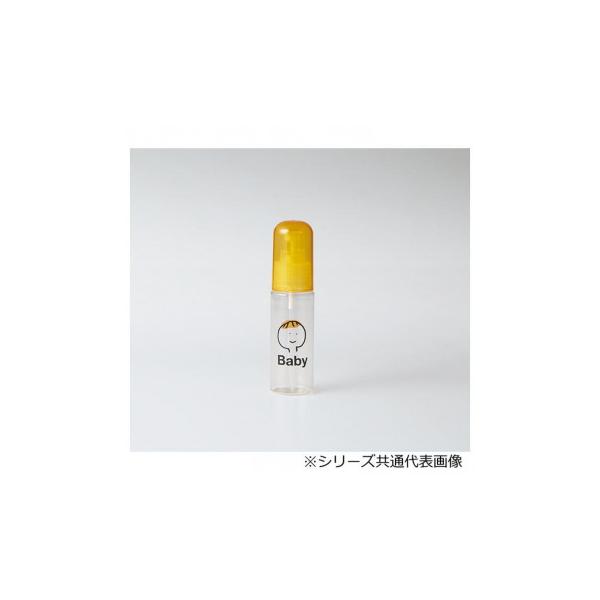 持ち運びに便利な詰替えボトルです。 生産国:日本 素材・材質:キャップ:PS、本体:PET、ポンプ:PP 商品サイズ:φ32×125mm 仕様:容量:50ml