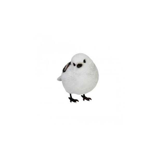 ぷっくりしたフォルムが本物みたいな造形の鳥のオブジェ、シマエナガ。くちばしの下にマグネットがついていますので、メモを挟んだクリップをくっつけてメッセージバードの代わりにしたり、玄関に飾って小さな鍵をくっつけても便利です。 生産国:中国 素材...