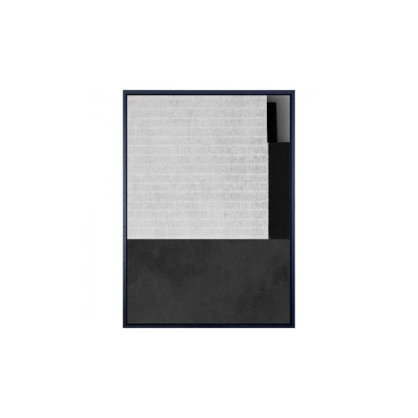 存在感がありつつ、空間の邪魔にならないデザインアートです。 生産国:日本 素材・材質:天然木・キャンバス 商品サイズ:415×575×33mm 重量:1000g