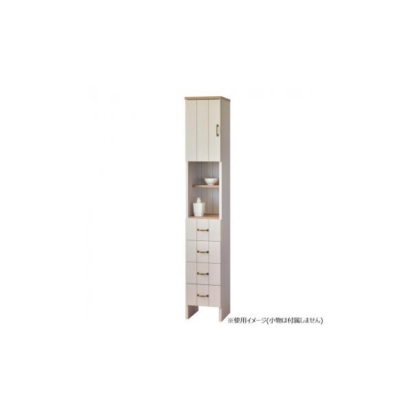 フランスの田舎町をテーマとした自然体で飾らないデザインのランドリー収納です。農園のある田舎町で使われているような温かみのある色合いやデザインにもこだわったフレンチカントリー家具です。洗面台や洗濯機横の隙間を収納スペースへと変えてしまう収納ラ...