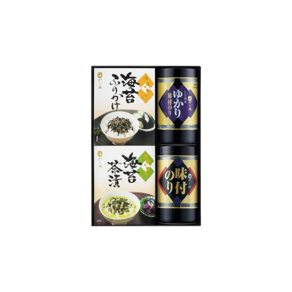 口どけの良い海苔に有機丸大豆醤油使用のたれで調味した、旨味のある味付海苔、三島食品「ゆかり」をブレンドしたたれで調味した赤しそ風味の味付海苔、遠赤外線でむらなく焼き上げた豊かな香りとパリッとした食感の焼海苔、風味のよい海苔とあられ、抹茶など...