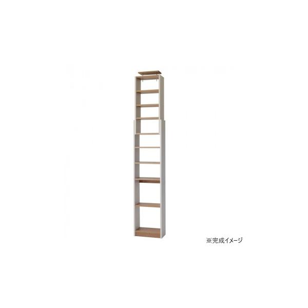 天井まで全て収納スペースになります。この本棚は、天井高に合わせて本体を伸縮させることで、床から天井まで収納スペースにしてくれます。圧迫感がなく、アクセントとしてもインテリアを引き立ててくれること間違いありません。 生産国:日本 素材・材質:...