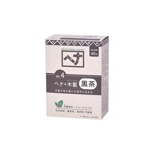 木藍・7種のハーブをヘナに配合した植物100%の染毛料です。白髪を落ち着いた黒茶に染めながら、ヘナやハーブのトリートメント効果が髪や頭皮を健やかにします。 生産国:インド 成分:ナンバンアイ葉、ヘンナ、アンマロク果実、アカシアコンシナ果実、...