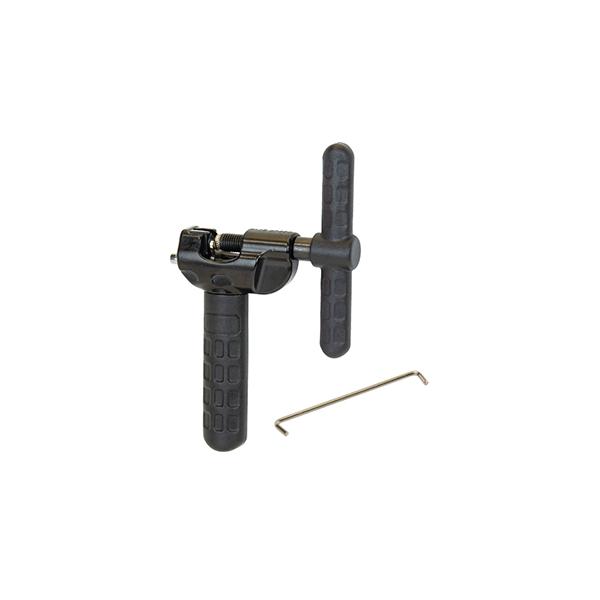 ・多くの多段変速チェーンに対応するチェーンツール。 　可動式チェーン架台によりチェーンをしっかりと保持できます。 　チェーンフックが付属し、　使用時にチェーンがズレにくいロータリーピンを採用。● スチール● シングルスピード(3/32″〜3...