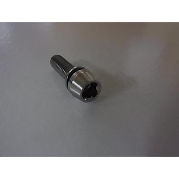 ・錆びにくいステンレス製ボルト。ステムなどの使用に適しています。・サイズ：M5x16mm。ネジピッチ：0.8mm。重量：4g。ワッシャー付属。