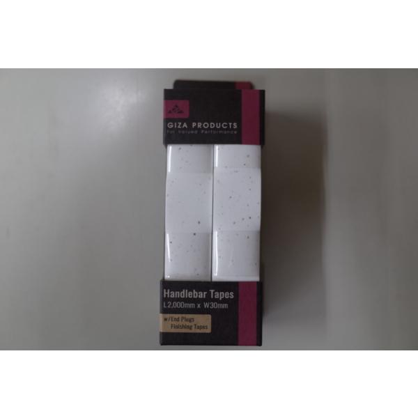 ・GIZA PRODUCTS（ギザプロダクツ）　VLT-００１ EVAカラーバーテープ。・カラー：ホワイトコルク。・材質：EVA。・エンドテープ・エンドプラグ付属。・幅３０ｍｍｘ長さ２０００ｍｍ（２ロール）。