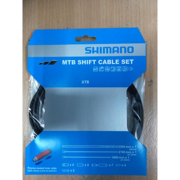 ・シマノ OT-SP41 ポリマーコーティングシフトケーブルセット。・カラー：ブラック。車種：MTB用。コード番号:Y01V98110。