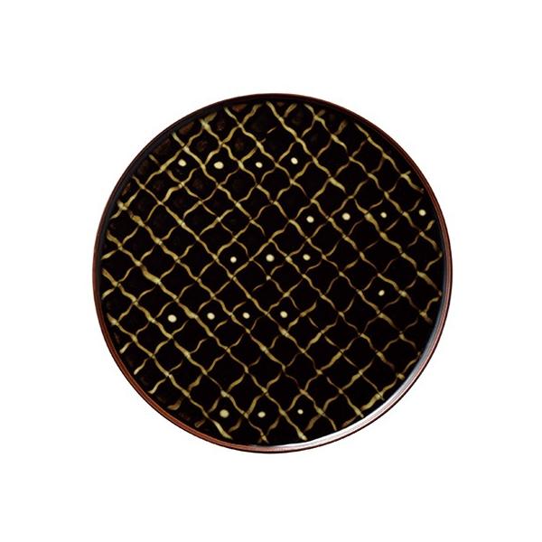 ■商品詳細シックな色合いと上品な佇まいが魅力のシリーズ。和風の八寸などにもちょうど良いサイズ感で、余白を生かした盛り付けが映える仕上がりです。モダンでスタイリッシュな和空間に。サイズ：径263×高さ15mm材質：強化磁器　PORCELAIN...