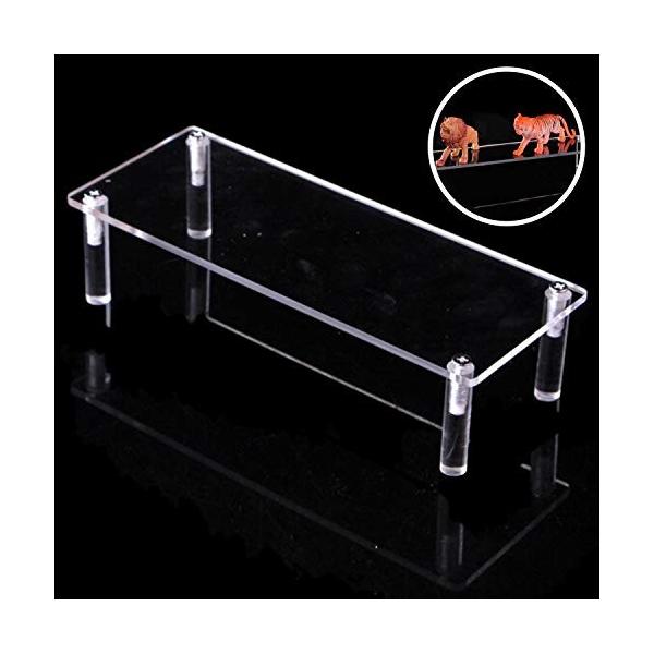 ・人形も雛壇に上がりたい！アクリル製クリアスタンドです。1段、2段、3段と3タイプご用意いたしましたので、ご用途に合わせてお選びください。・クリアスタンドですので、浮遊感を演出することも可能です。大好きなフィギュアの表現力がグッと高まります...