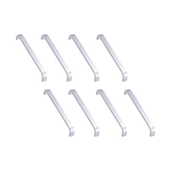 「商品情報」「主な仕様」シンプルなデザインの、引き出しつまみ8個セット。戸棚や引き出しのDIYや修理にお使い頂ける取っ手です。ハンドルは弓の形のデザインで、簡単に握ることができ扱いやすいです。平らで滑らかな表面は快適な手触りで、傷が付く心配...