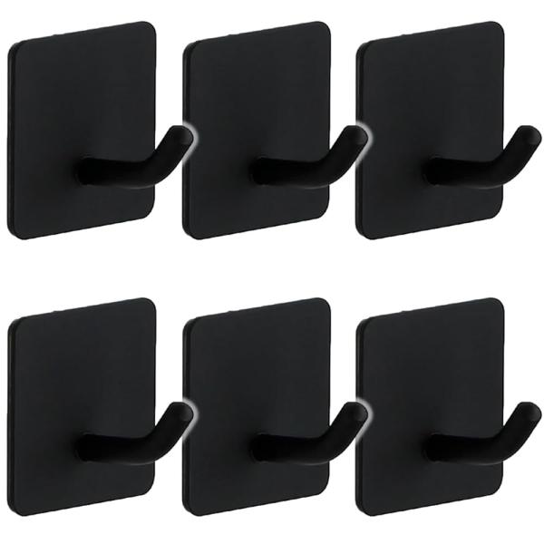 「商品情報」「主な仕様」バスルームやキッチン、玄関など多くの場所でお使いいただける壁面フック6個セットです。モダンな空間やナチュラルな雰囲気など、さまざまなインテリアに馴染むミニマルデザインです。ブラックとシルバーの2カラーにてご用意いたし...