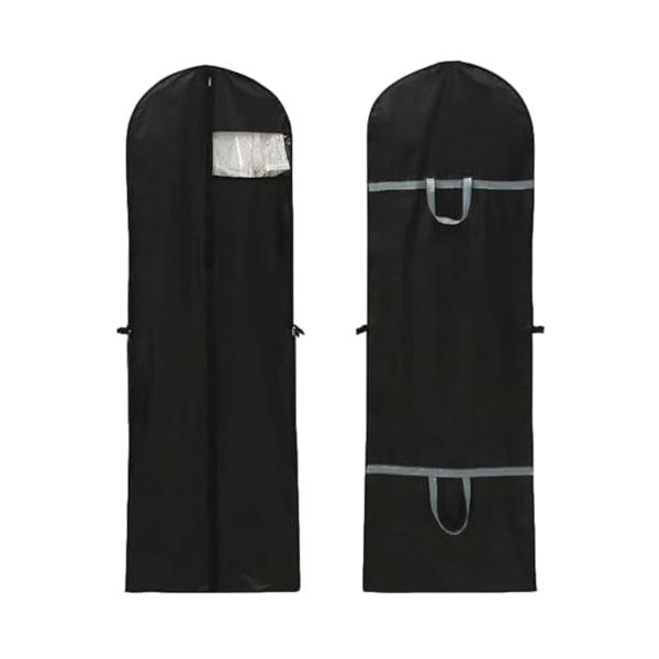 「商品情報」「主な仕様」不織布とPEVAを組み合わせた、スーツ、タキシード、ロングドレス、礼服などの形を崩しにくいガーメントバッグ2枚セットです。舞台衣装、発表会衣装、制服などさまざまな衣類を整理しながら保管することができます。不織布生地を...