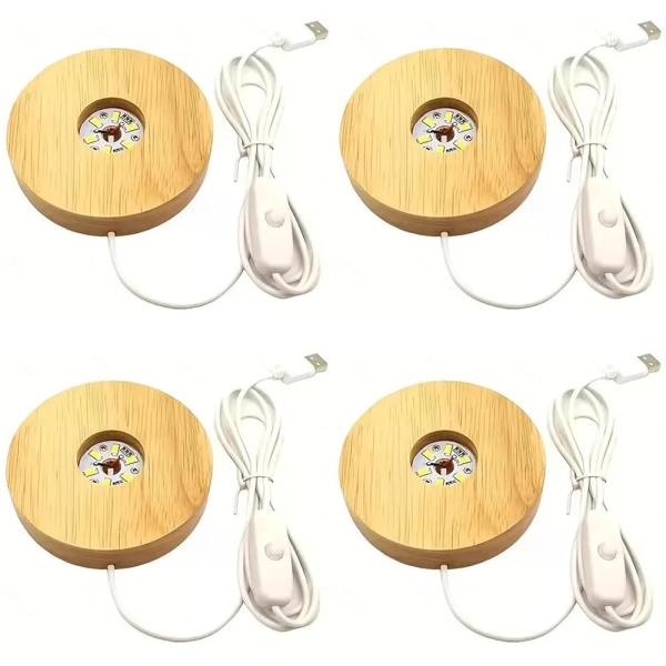 「商品情報」複数のアクリルスタンドやフィギュアを並べて飾ることのできる使い勝手のよいLED台座4点セットです。ディスプレイ台座をそろえて使うことで、卓上やコレクション棚に統一感を出しやすく、推し活スペースや展示空間に整った印象を醸成できます...