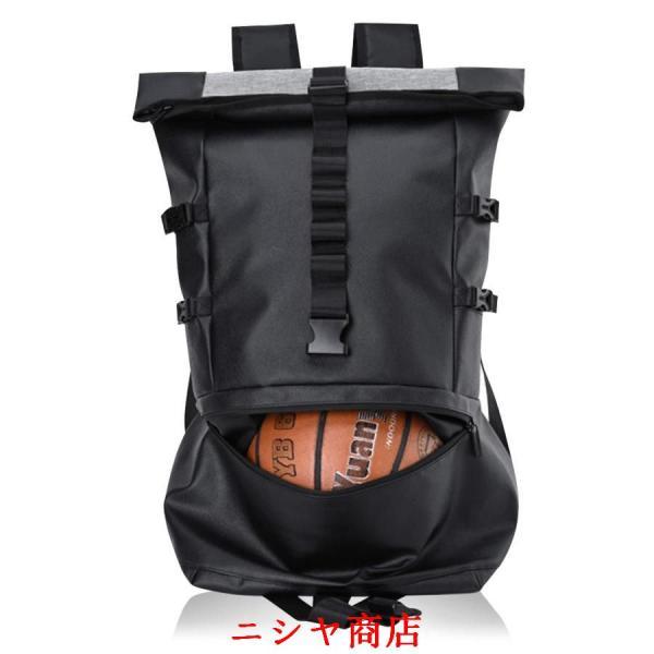 【大容量タイプ】7号サイズのバスケットボールがラクラク収納できるバックパックが登場。すっきりとしたシルエットでありながら、収納力は抜群。合宿や遠征時の大荷物もきれいに入ります。中に入れる荷物の量に合わせてフラップ部分の調整も可能です。バッグ...