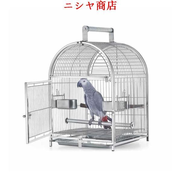 シンプルなバードケージには広い視野があります。トップハンドルのデザインは木や軒の上に吊るすことができますので、いつでもペットの力学を観察できます。オウム、シリアケット、ラブバード、ハト、フィンチ、ウズラなど、中小帯や中型の鳥に適しています。...