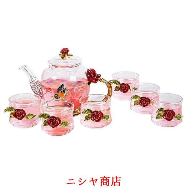 耐熱ガラス製で、滴り落ちない注ぎ口と頑丈なグリップのための完璧な人間工学に基づいたハンドルで設計されています。ティーポットの底は安定するように最適化されており、転倒しません。 ルーズティーまたはブルーミングティー用の内蔵フィルター。それはあ...