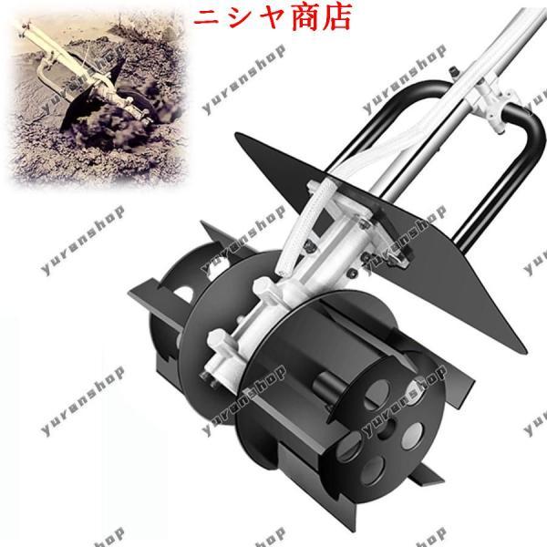 【電気セメントモルタルミキサー】コンクリートミキサー、多機能ミキサー、土の飼料、乾燥した砂の混合の最新のスタイルは、混合の優れたヘルパーであり、作業効率が高く、1台の機械で5人の労働力に相当します。【従来のミキサーに代わります】従来のシャベ...