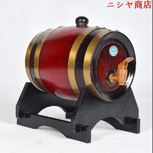 【 綺麗な木材 】木製品の自然な風合いを保ち、美しく実用的な天然オーク材を使用して、酒の味より濃くなり、いい味を十分味わう可能です。【 綺麗なデザイン 】このワイン樽には、アルミホイルライナーが含まれており、飲み物やワインのオーバーフローを...
