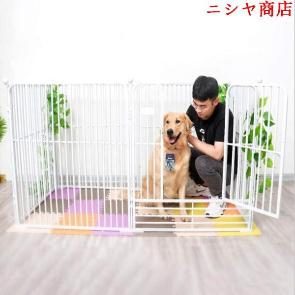 「ホームフェンス」ペットの快適空間をお部屋に。お部屋に置ける手軽なペットフェンス? 愛犬や小動物などの事故防止にお使いいただけるペットサークルです。ペットに窮屈な思いをさせる事なく、室内でもアウトドアでもご使用いただけます。大型犬や多頭飼い...