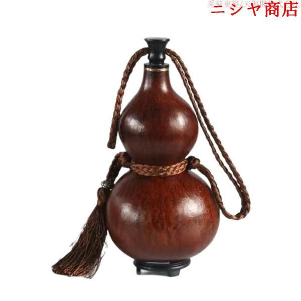 天然ひょうたんジャグ、酒ワインひょうたんジャグ、大容量ワインウォーターボトル、キャンプ用水とワインひょうたん、お手入れが簡単なヒップフラスコ、ビーズワ