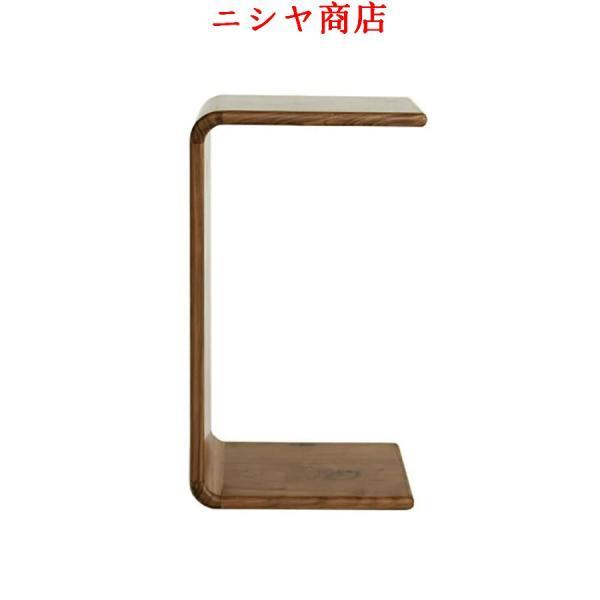 頑丈&amp;amp;丈夫：100％天然木製品はほかの材料とビニール材料より頑丈だし、手作りで丁寧磨き、表面は滑らかで、より安全な丸い角となっています。 サイズ: 35cm*25cm*62cmC型ソファテーブルの特徴：C型のほうが安定、耐荷...
