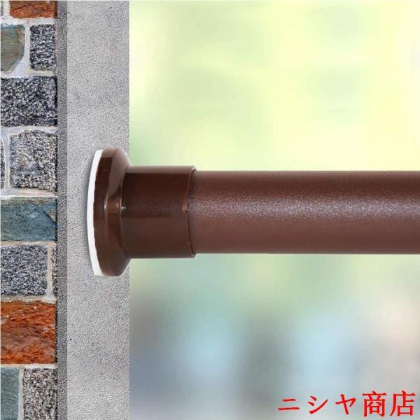 【仕様】材質 パイプ：ステンレス、ステンレス鋼管壁厚0.9MM、鋼管直径32mm、両端のキャンプ：ABS樹脂、取付寸法 110~410cm 、耐荷重：約150~20kg（※設置する長さで変わりますので伸縮が少ない方がより荷重能力が優れます。...