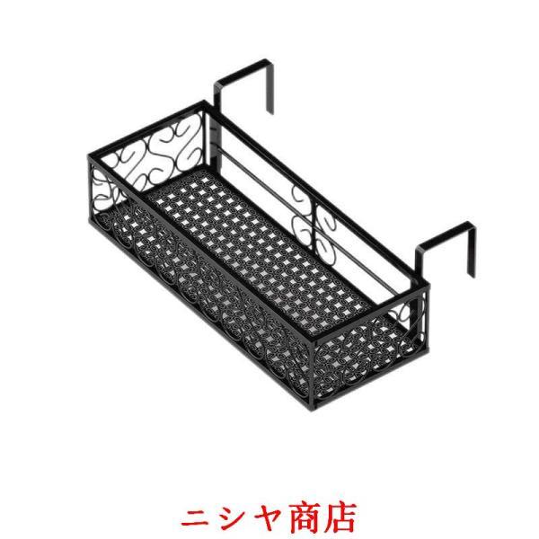 丈夫な構造：フレームには高品質の金属鉄を使用しています。汚れや水に強く、簡単に錆びることはありません。アイアンプランターの周囲には、ヨーロッパの花柄がデザインされており、ナチュラルできちんとした雰囲気で、バルコニーを飾るのにぴったりです。中...
